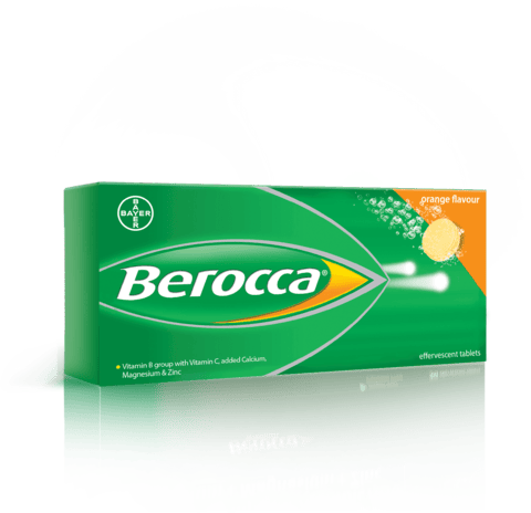 Berocca Performance Orange Effervescent Tablets